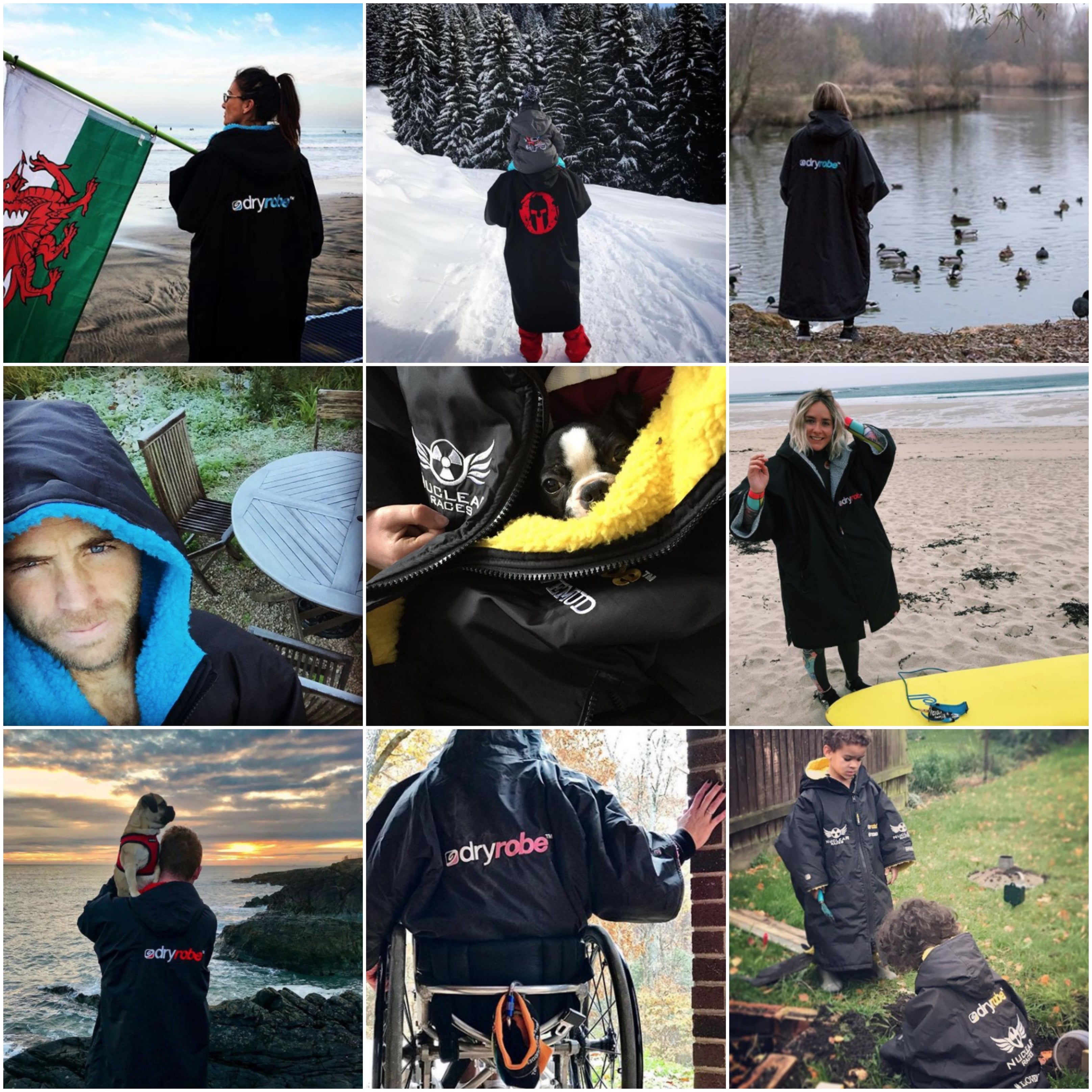 Get outside with your dryrobe #dryrobeterritory – Dryrobe®