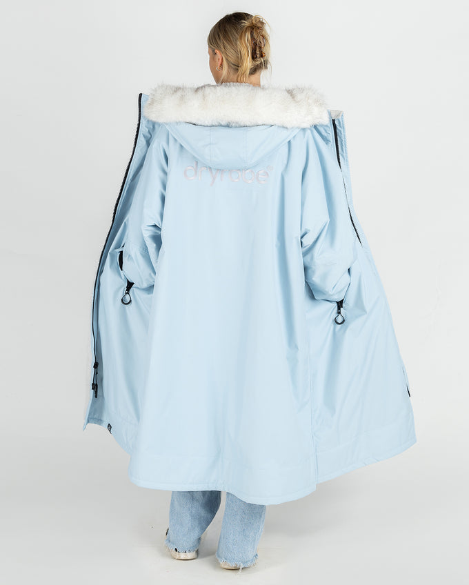 dryrobe Advance | Ice Blue Long Sleeve | Full Cover Change Robe