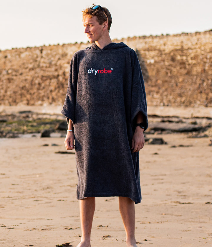 Adults Organic Cotton Towel Changing Poncho – Dryrobe®