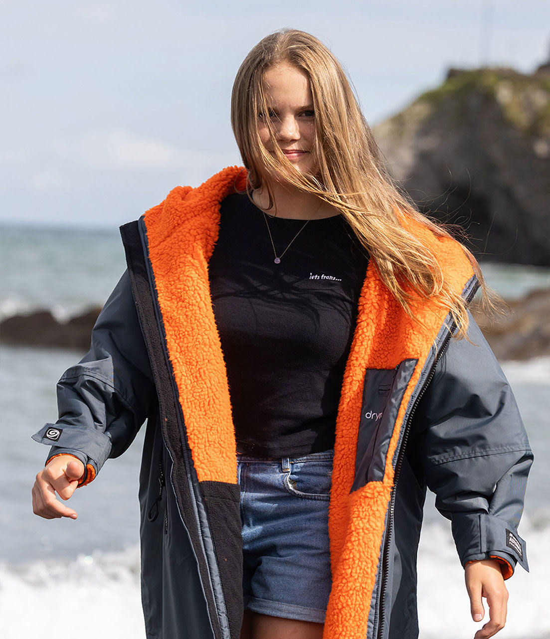 Kids Long Sleeve Change Robes - dryrobe® Advance