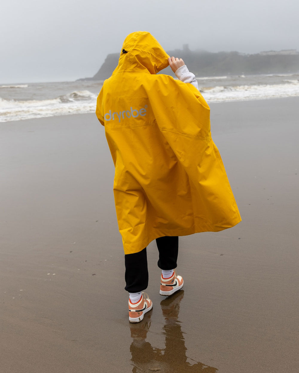 Yellow Kids Rainproof Poncho | Dryrobe®