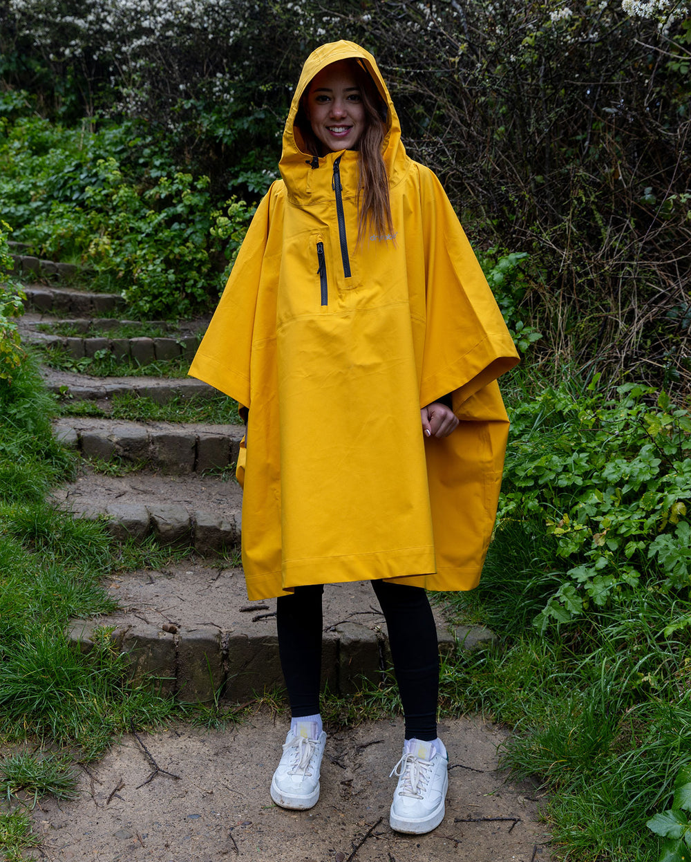 Yellow Kids Rainproof Poncho | Dryrobe®