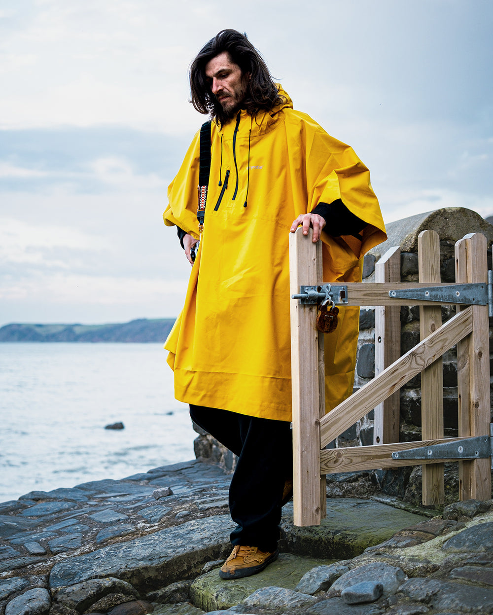 Yellow One Size Adults Rainproof Poncho | Dryrobe®