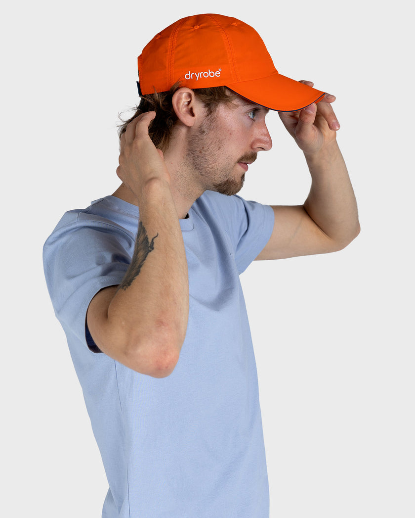 Orange Quick Dry Cap | Dryrobe®