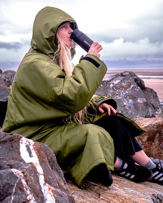 Ocean Bottle Black Coffee Cup | Dryrobe®