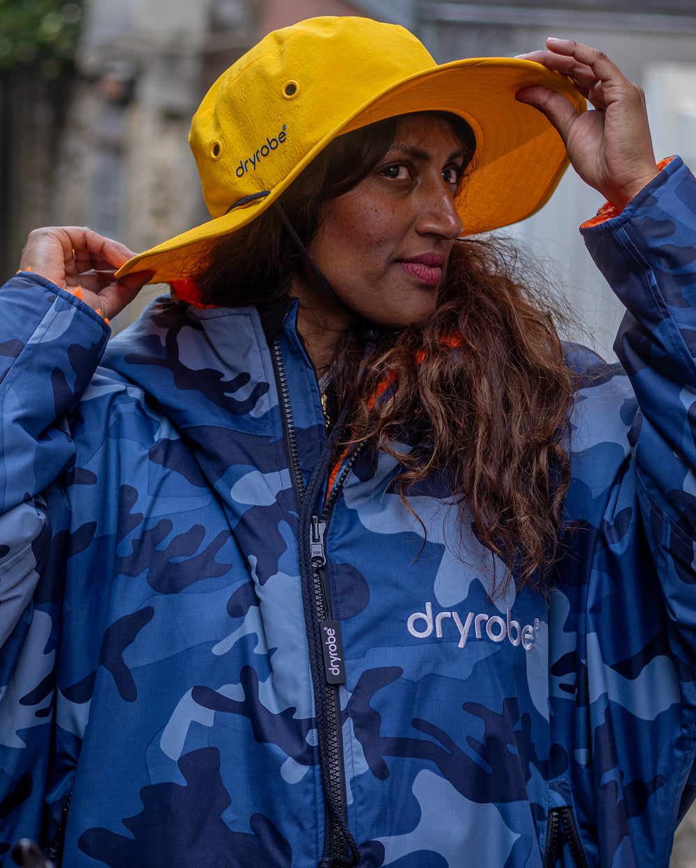 Yellow Quick Dry Brimmed Hat | Dryrobe® – dryrobe